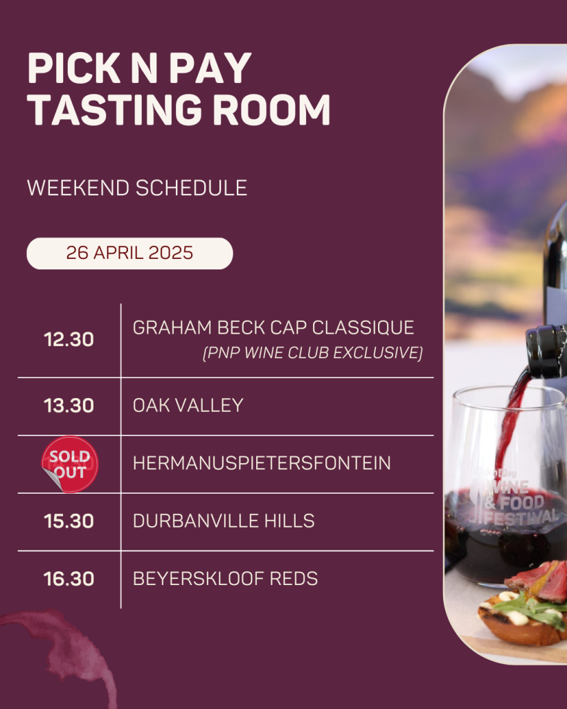 Pick n Pay Wine & Food Festival Cape Town – Pick n Pay Wine and Food ...